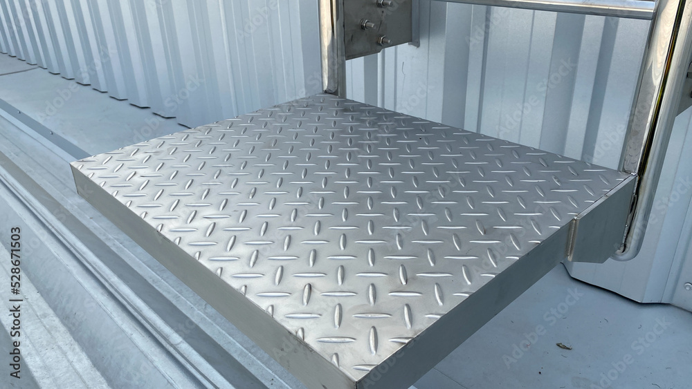 Checker plate abstract floor metal stainless steel texture background ...