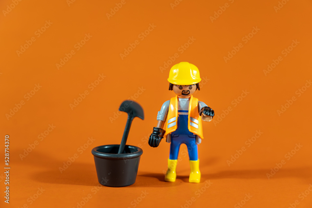 Bangkok, Thailand - May. 15, 2022: Studio shot of Lego construction ...