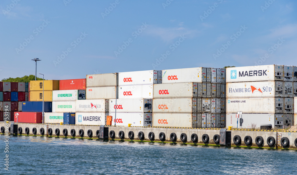 Gdansk, Poland - August 14, 2022: A picture of multiple colorful ...