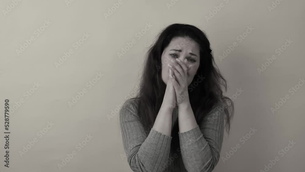 Video „Person's facial expressions, emotions and feelings. Body ...