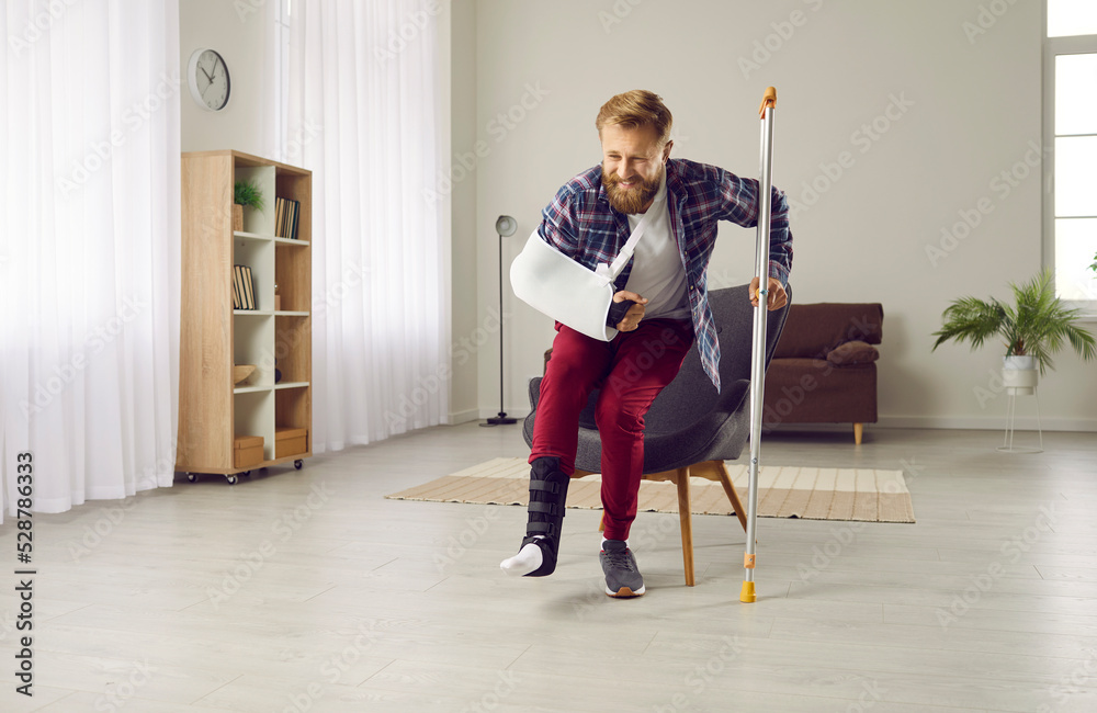 Home rehabilitation and recovery of people after physical injuries such ...