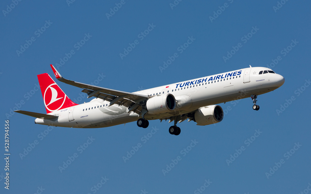 Turkish Airlines A321 NEO (Airbus A321-271NX) Stock Photo | Adobe Stock