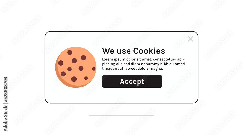 Protection of personal data information cookie and internet web page we ...