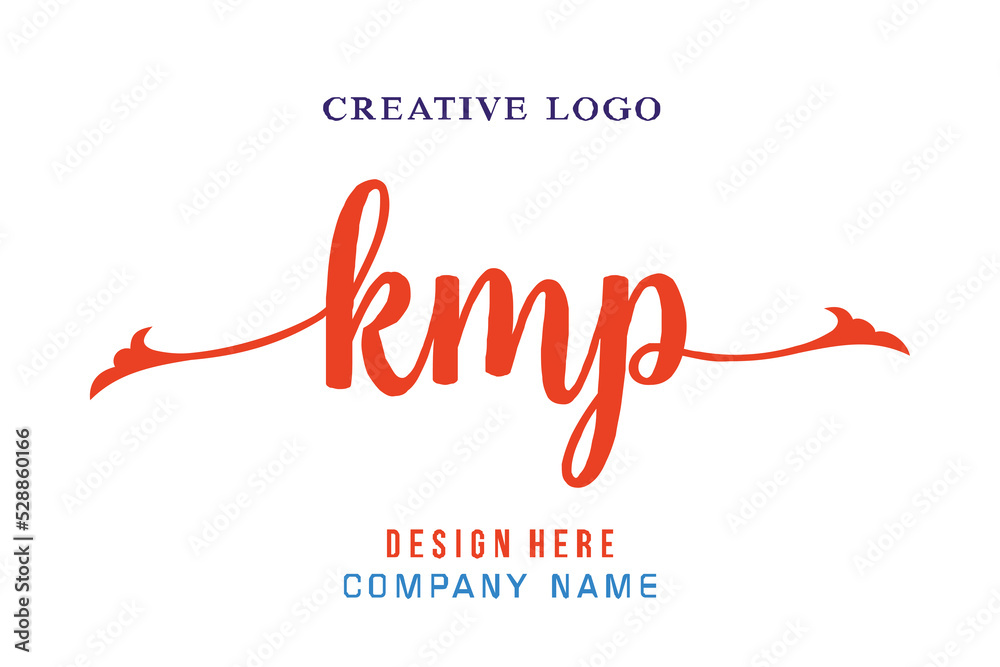 KMP lettering, perfect for company logos, offices, campuses, schools ...