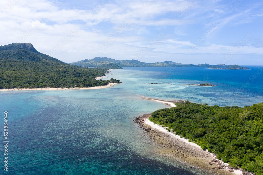 Fotografia do Stock: Sicogon Island is a hidden gem gleaming off the ...