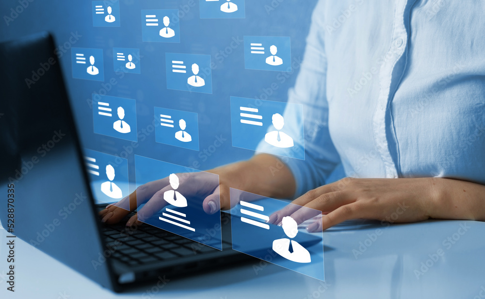 Online and modern technologies for simplifying the human resources ...