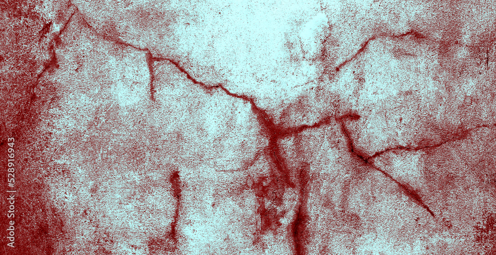 Spooky red background, Horror bloody wall background. white wall with ...