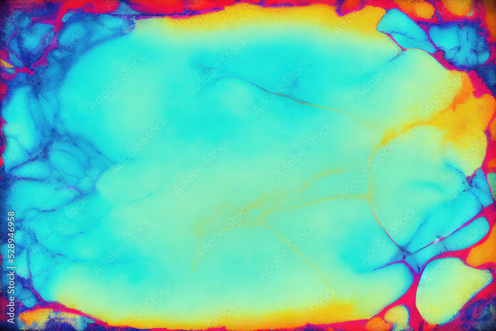 acid background cracks around the edges. Photographic film negative ...