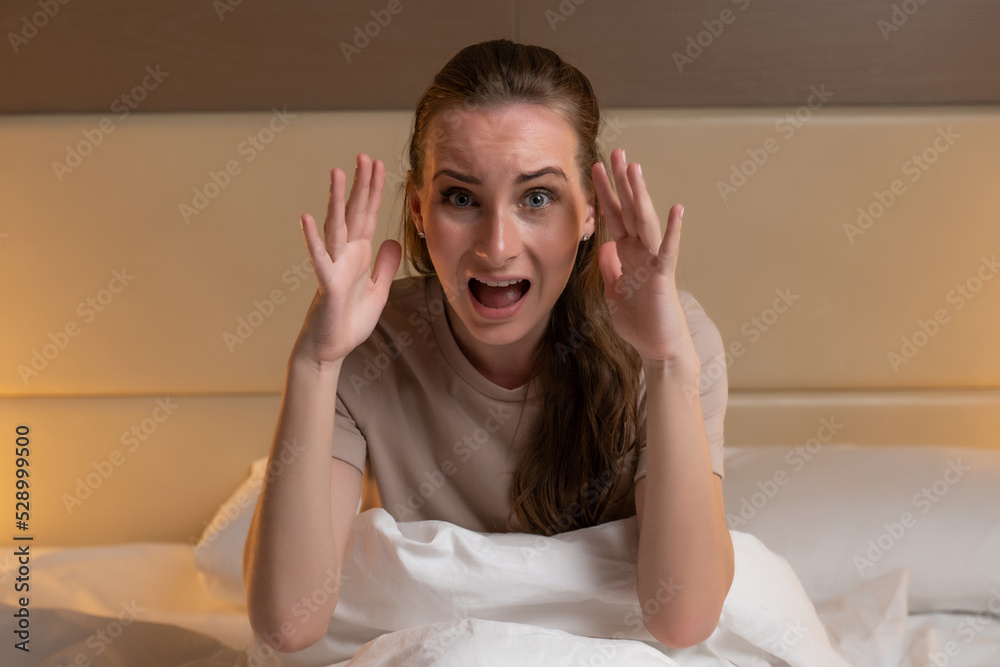 Waking Up From A Nightmare Screaming