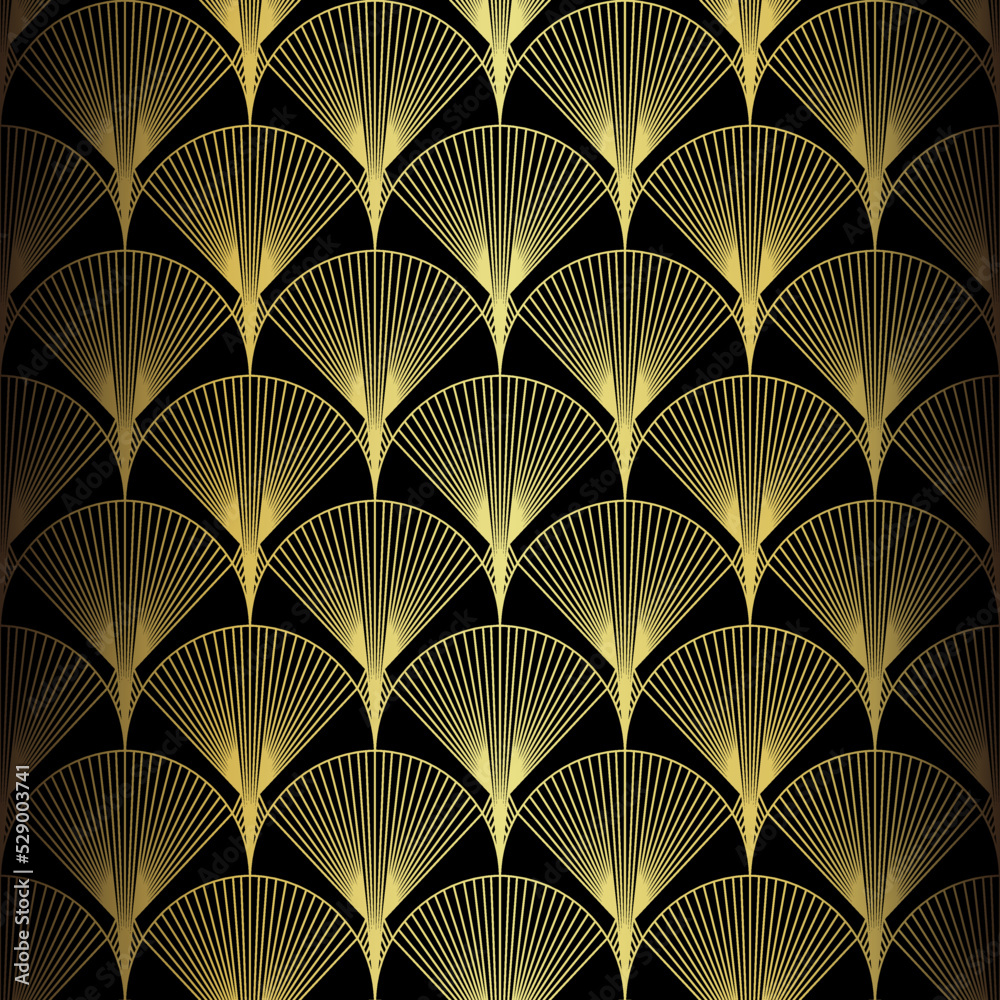 Art Deco Background Pattern