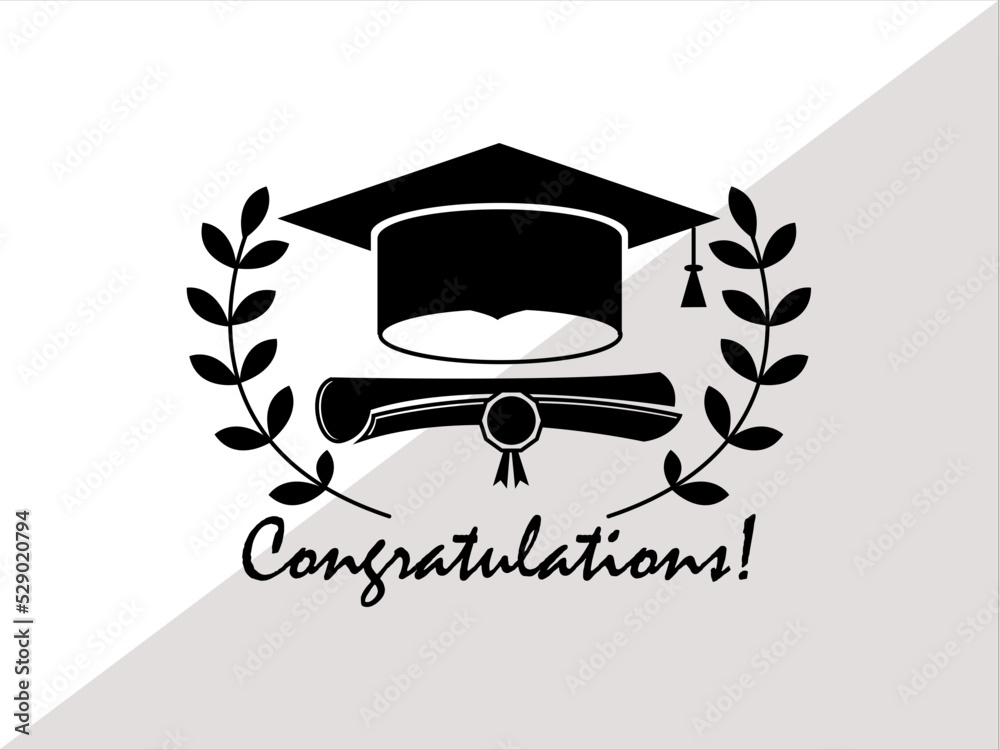 Graduation Cap Clipart SVG Cut File | Cap Svg | Graduation Svg | Grad ...