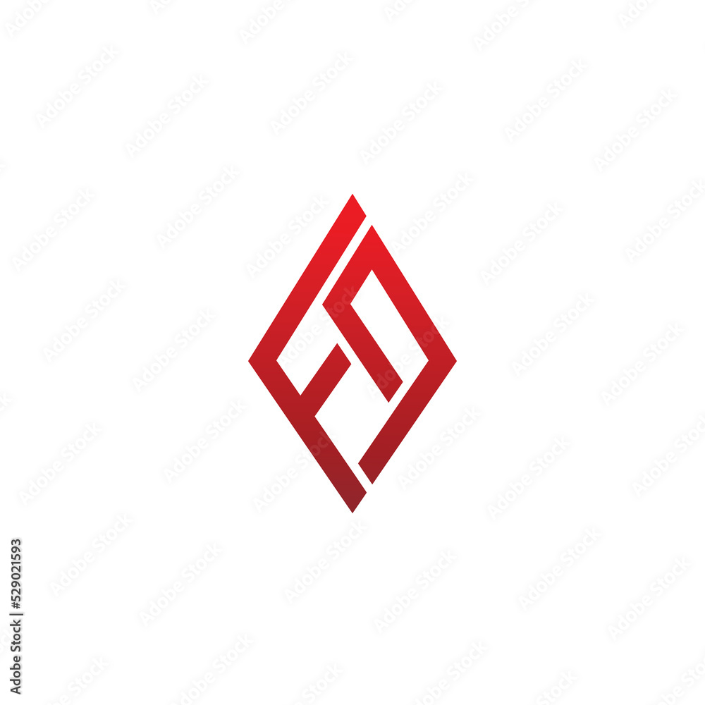 Alphabet FD Letter F and D Logo Design , FD Creative Typography Vector ...