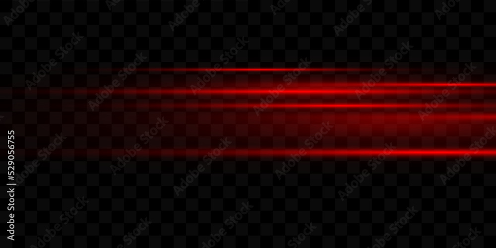 Red lines, rays. Film texture background with light translucence on ...