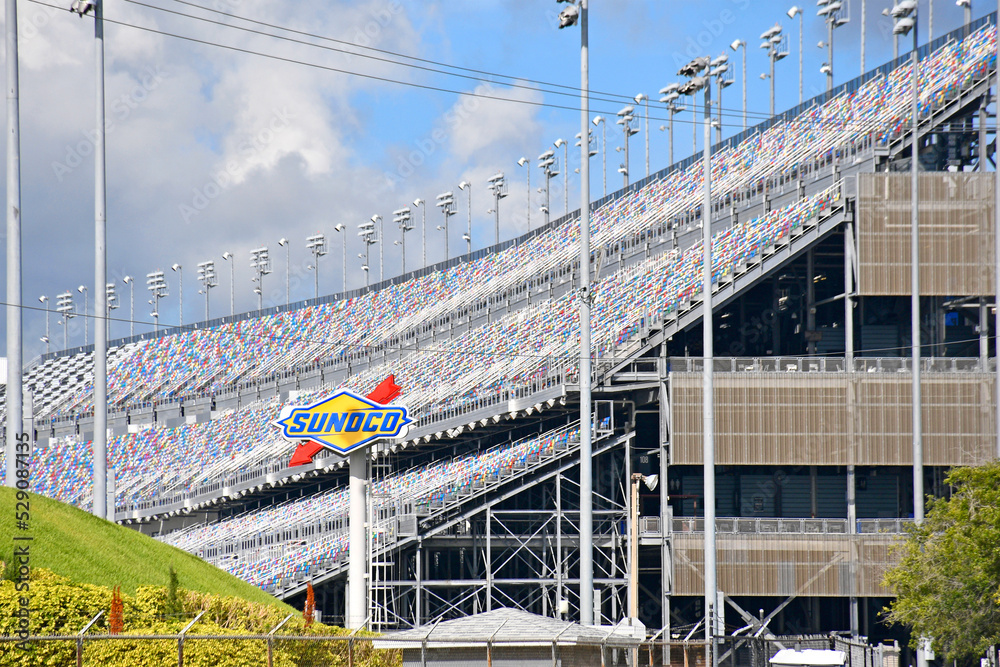 Stadium at Daytona Beach International Speedway, home of Nascar in ...