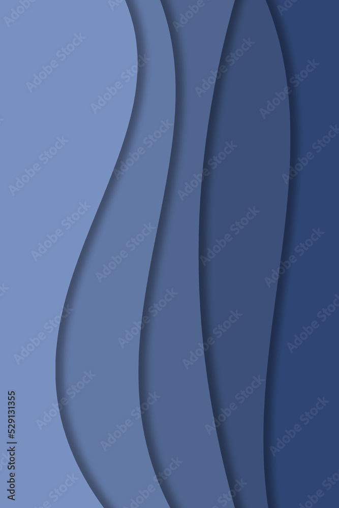 navy blue modern wavy wallpaper Stock Illustration | Adobe Stock