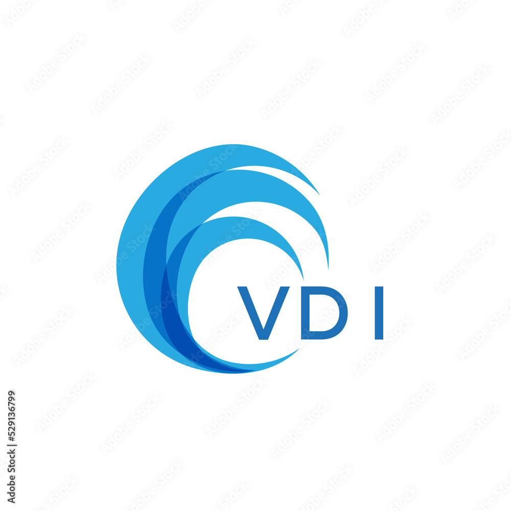 VDI letter logo. VDI blue image on white background. VDI Monogram logo ... VDI letter logo. VDI blue image on white background. VDI Monogram logo ...