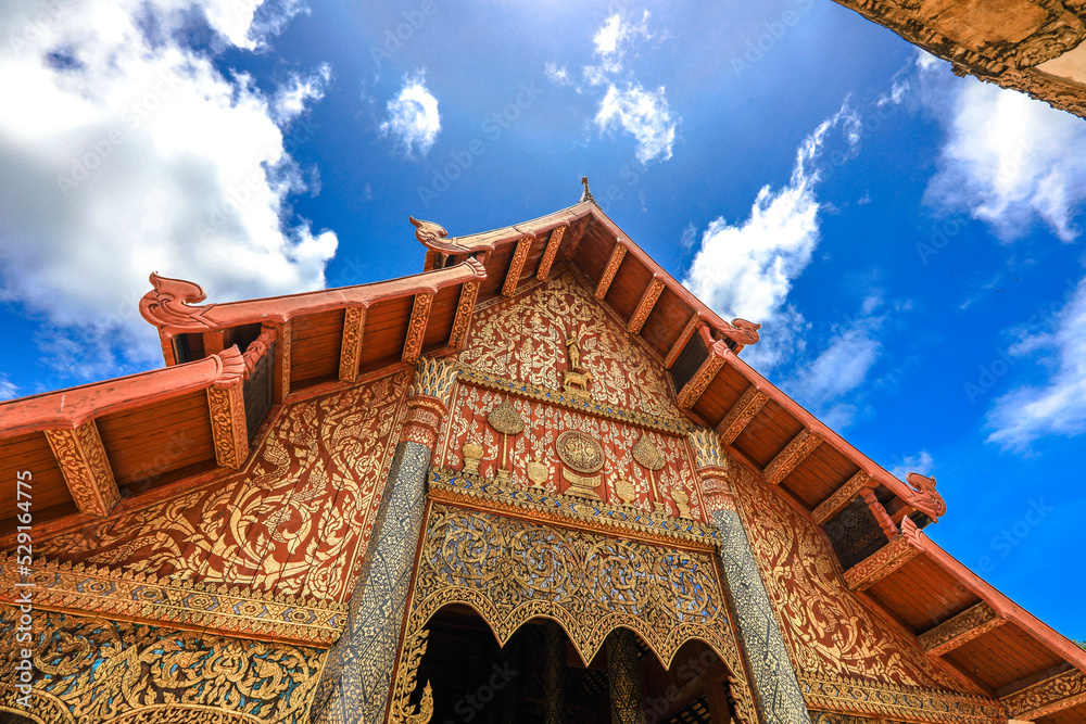 Landmark unseen travel to Wat Phra That Lampang Luang Temple. A ...