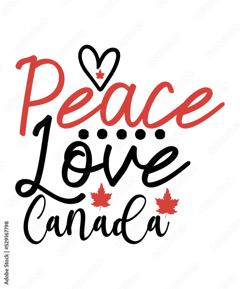 Proud To Be Canadian SVG, DXF, EPS, png Files for Cutting Machines ...