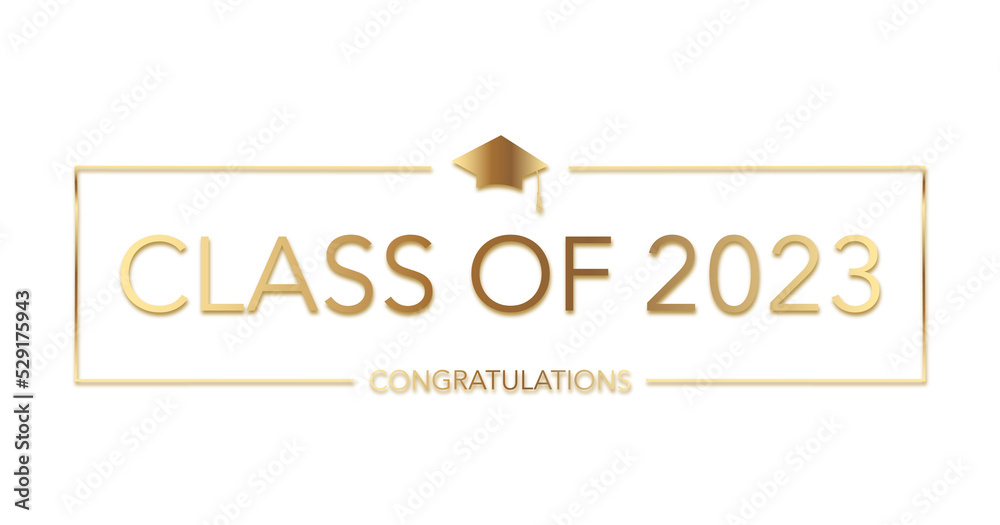 Class of 2023 png Stock Illustration | Adobe Stock