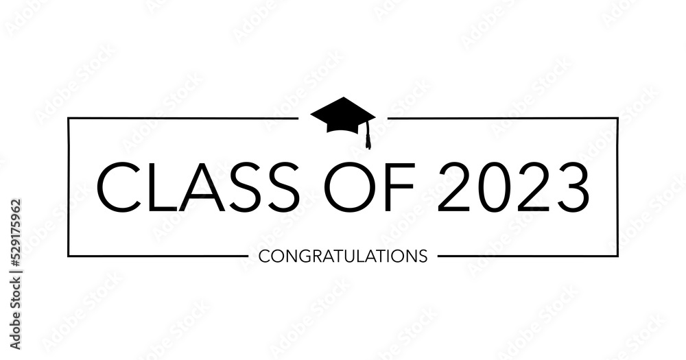 Class of 2023 png Stock Illustration | Adobe Stock