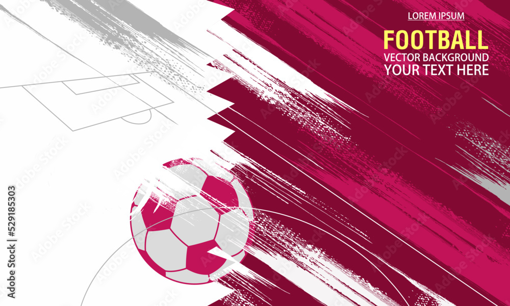 Football or soccer abstract background. suitable for your project ...