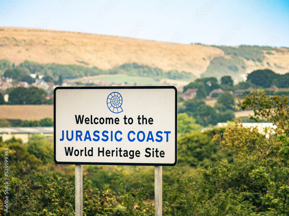 Poster Welcome to Jurassic Coast sign – Wall Art | UkPosters