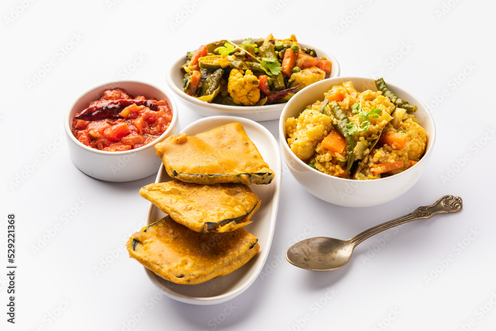 Bengali Bhog food for Indian Hindu Durga Puja or pooja festival ...