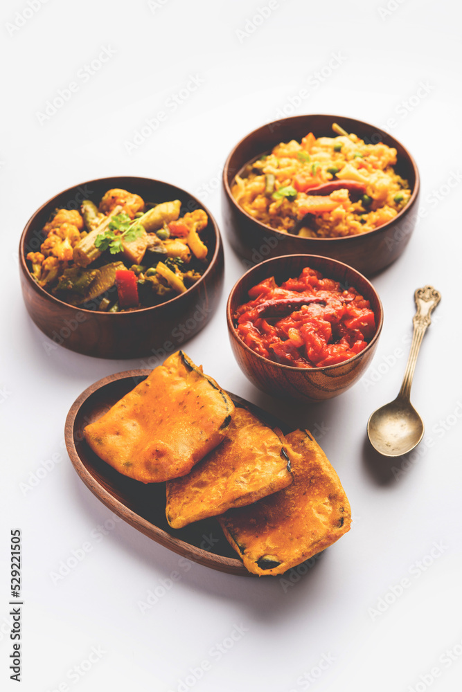 Bengali Bhog food for Indian Hindu Durga Puja or pooja festival ...