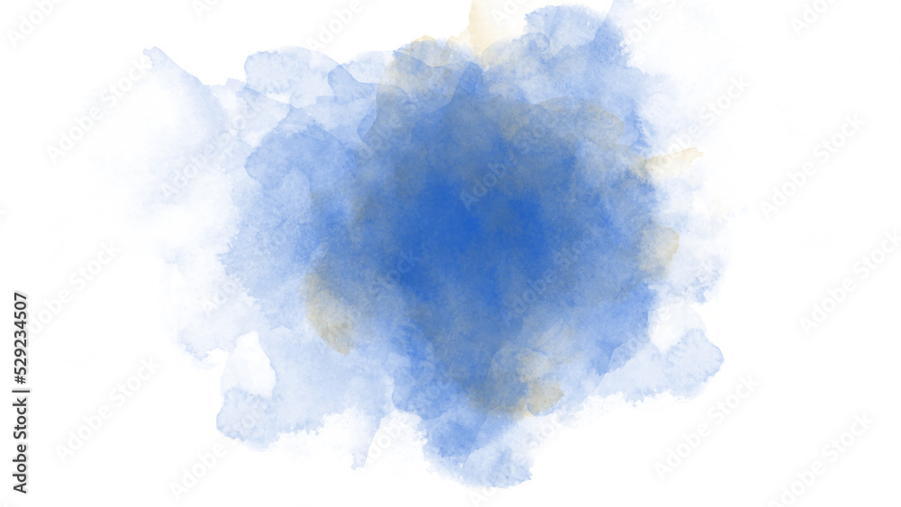 watercolor paint brush stroke. ink splash transition. Abstract inkblot ...