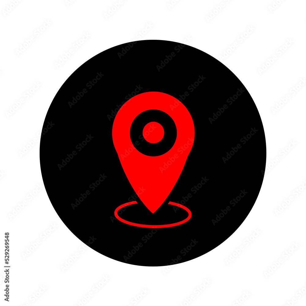 PNG file,Location icon map 2D png file is convenient to use. Stock ...