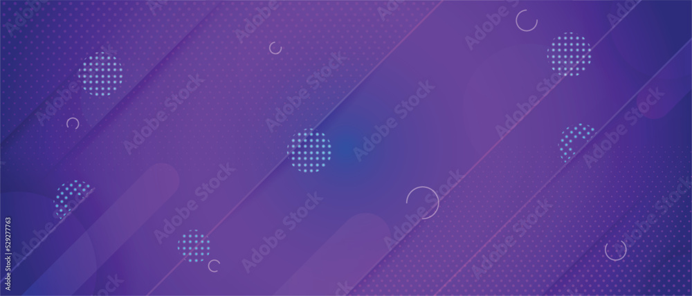 Digital technology banner blue purple background concept with ...