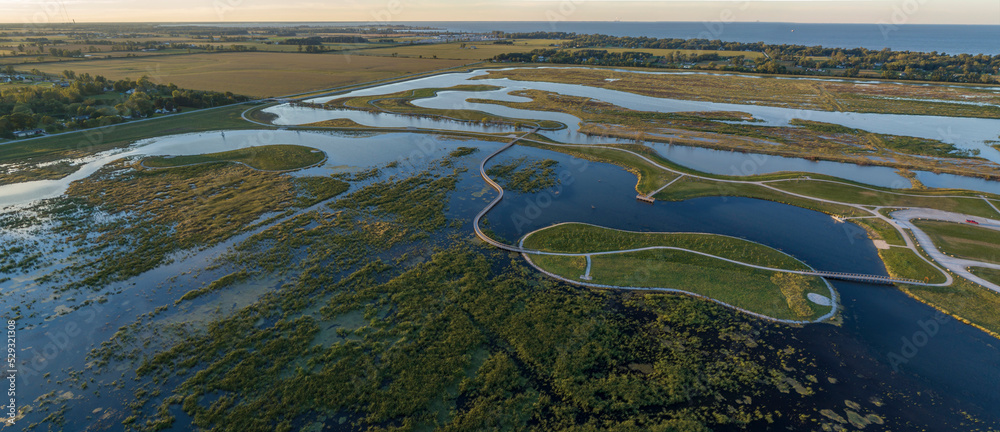 Restored Marsh, Howard Marsh, MetroParks, Toledo, Ohio Stock Photo ...