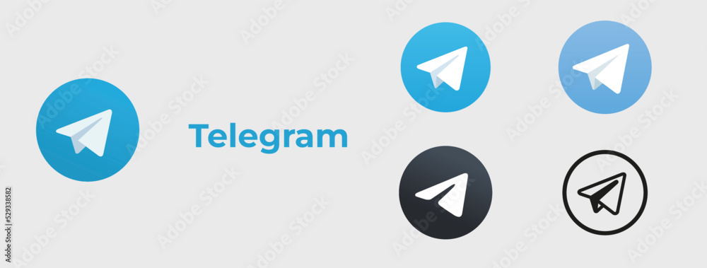 telegram vector logo, telegram vector icon, telegram Editorial vector ...