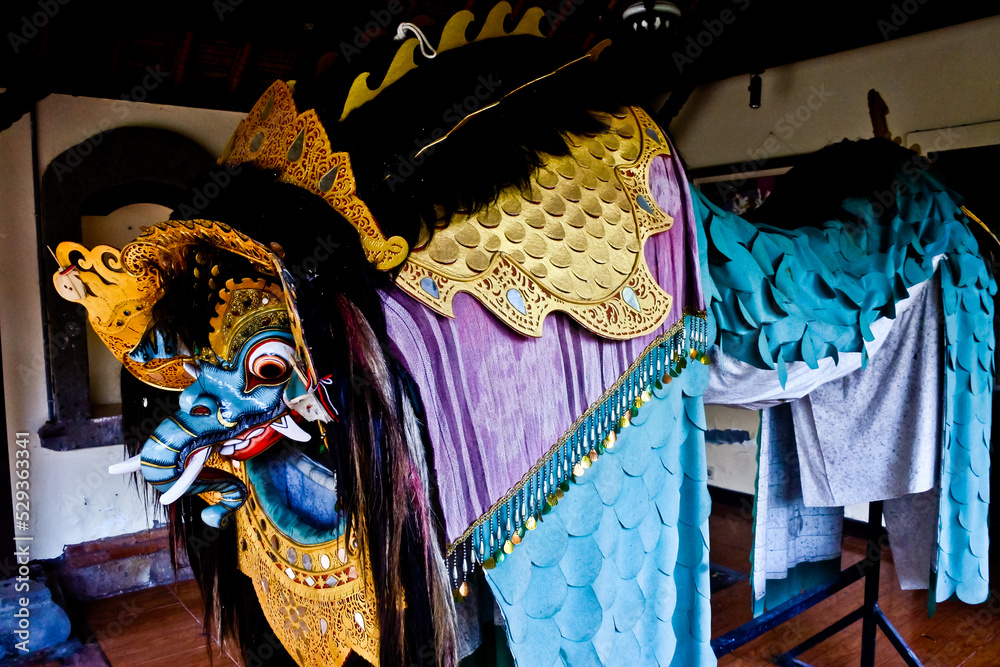 Foto de Ogoh-ogoh elephant. Ogoh-ogoh is a work of sculpture that is ...