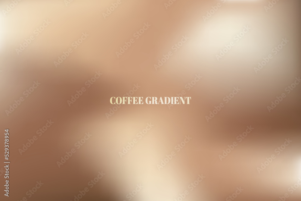 coffee gradient theme for wallpaper template, cover, web banner, menu, sale background. gradient ...