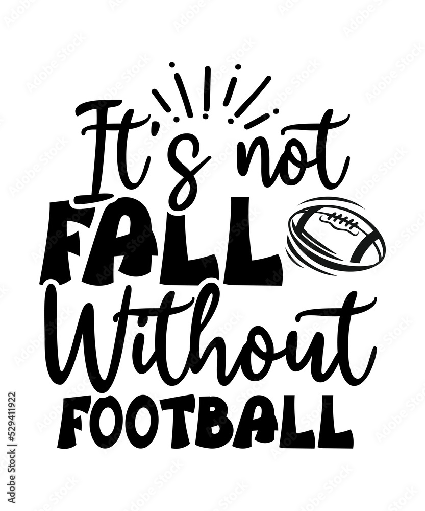 Football SVG, Football cut file, Football Silhouette & Cricut Cut File ...