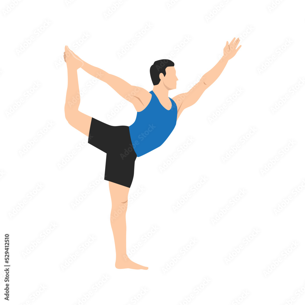 Man Doing Dancer Pose King Dancer Pose Lord Of The Dance Pose Dancer