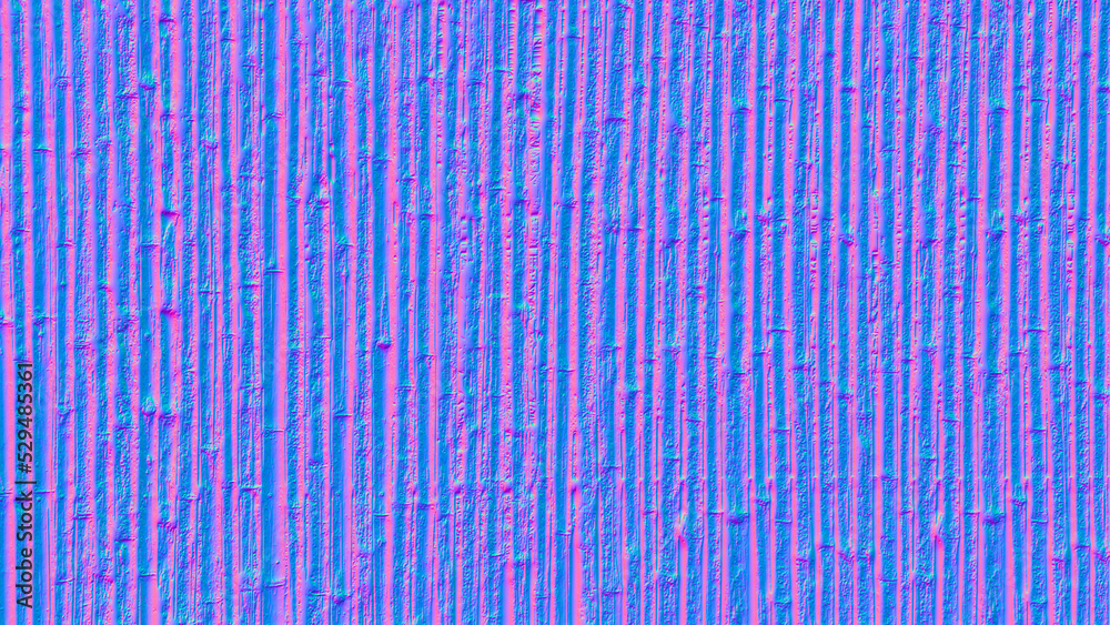 Bamboo Stye Normal map texture background wall for work 3D Stock ...