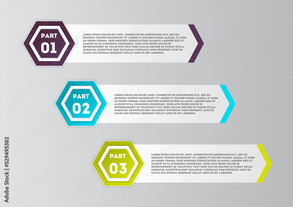 Abstract infographics number option template vector illustration. Data ...