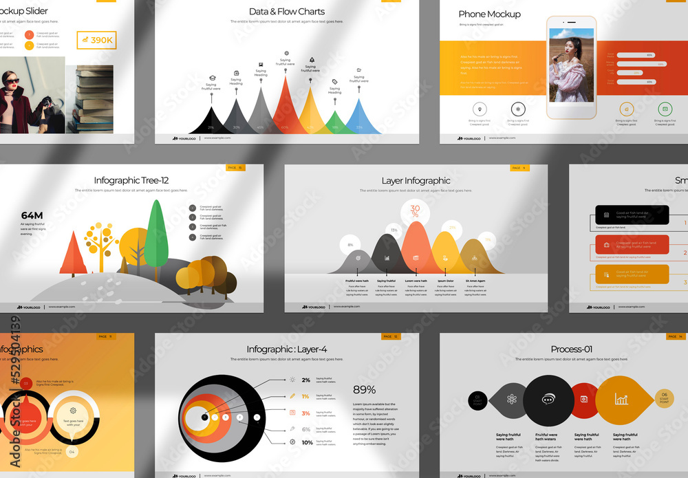 Presentation Stock Template | Adobe Stock