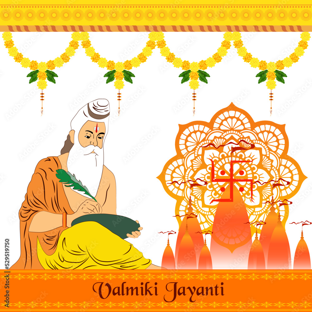 Valmiki Jayanti is an annual Indian festival Valmiki Jayanti celebrates ...