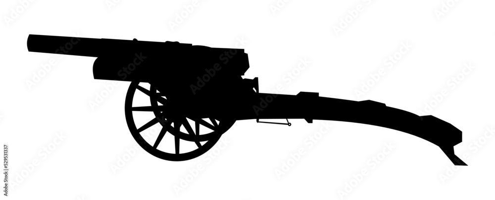 cannon vector illustration Stock Vector | Adobe Stock