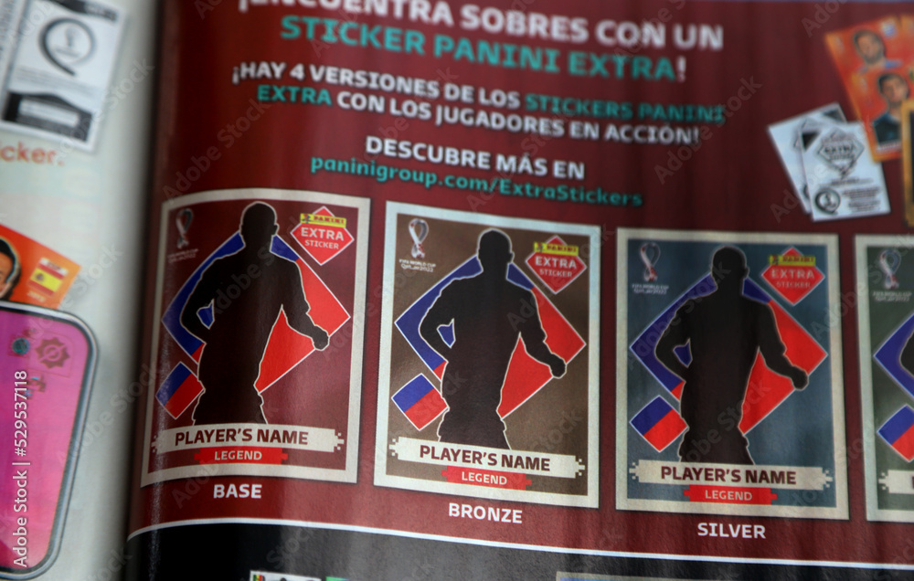 FIFA World Cup Qatar 2022. Panini Group. Stickers album. Germany team ...