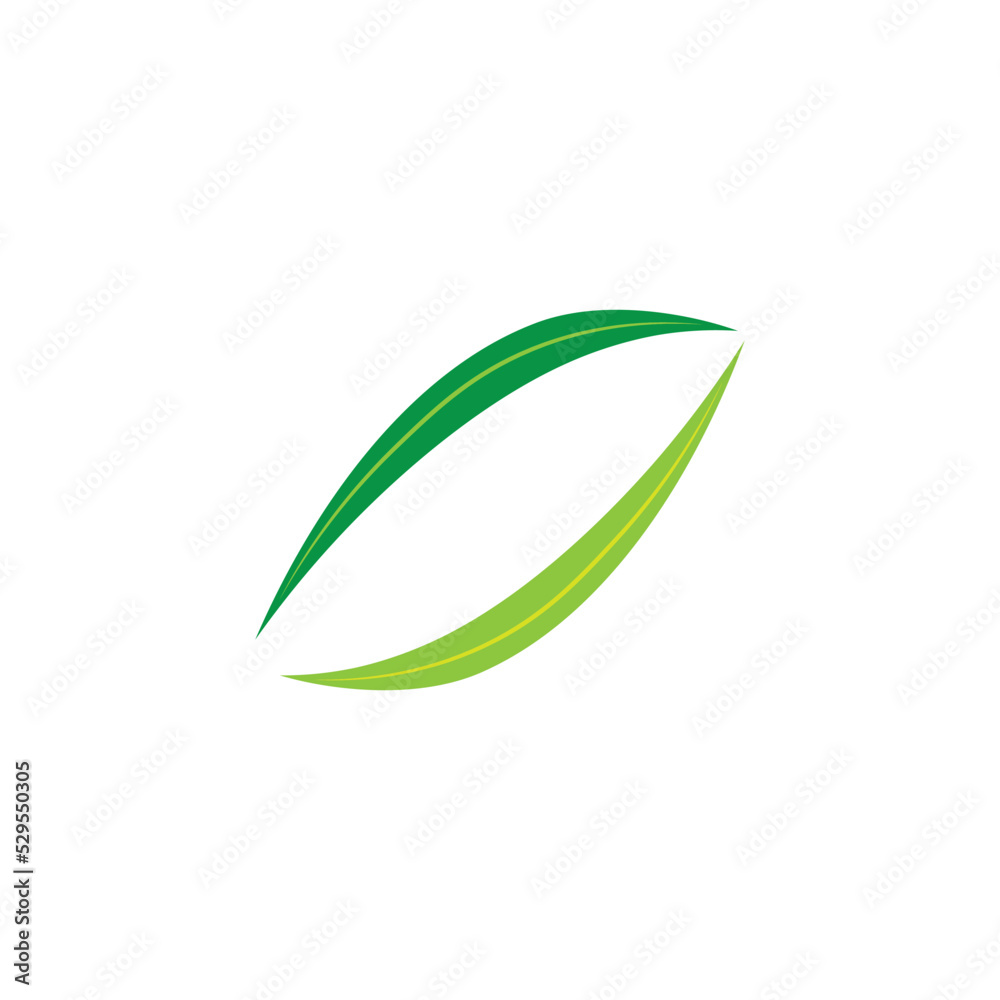 Pandan leaf illustration icon free Stock Vector | Adobe Stock