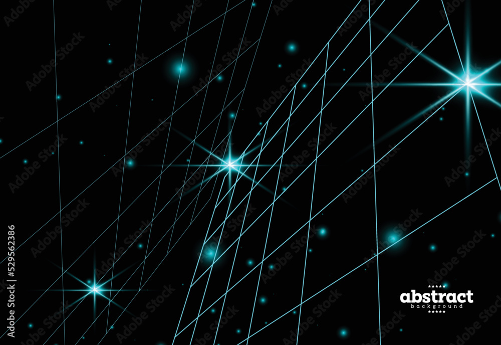 stardust with chess bord line frame science astrology theme background ...