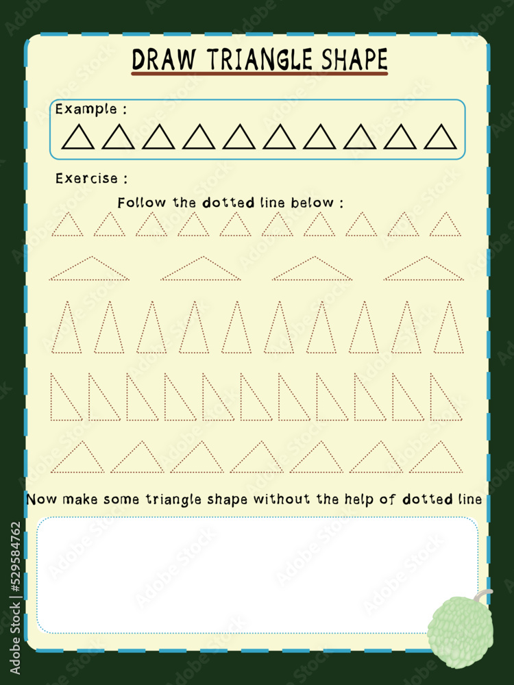 Draw Triangle Shape Kids Activity Worksheet How To Draw Triangle In draw-triangle-shape-kids-activity-worksheet-how-to-draw-triangle-in