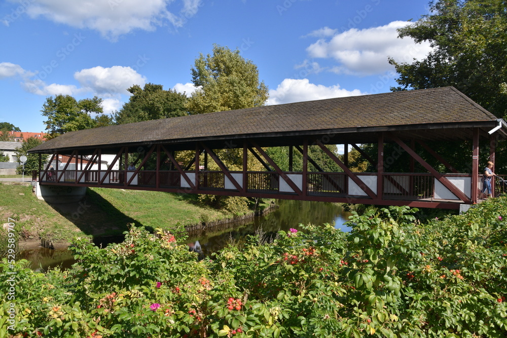 Braniewo, miasto, na, Warmii, zabytki, atrakcje, architektura, Stock ...