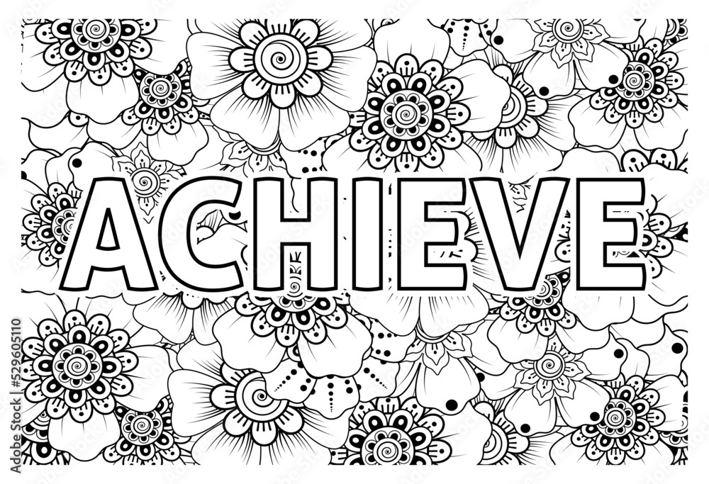 motivational quotes coloring pages design .inspirational words coloring ...