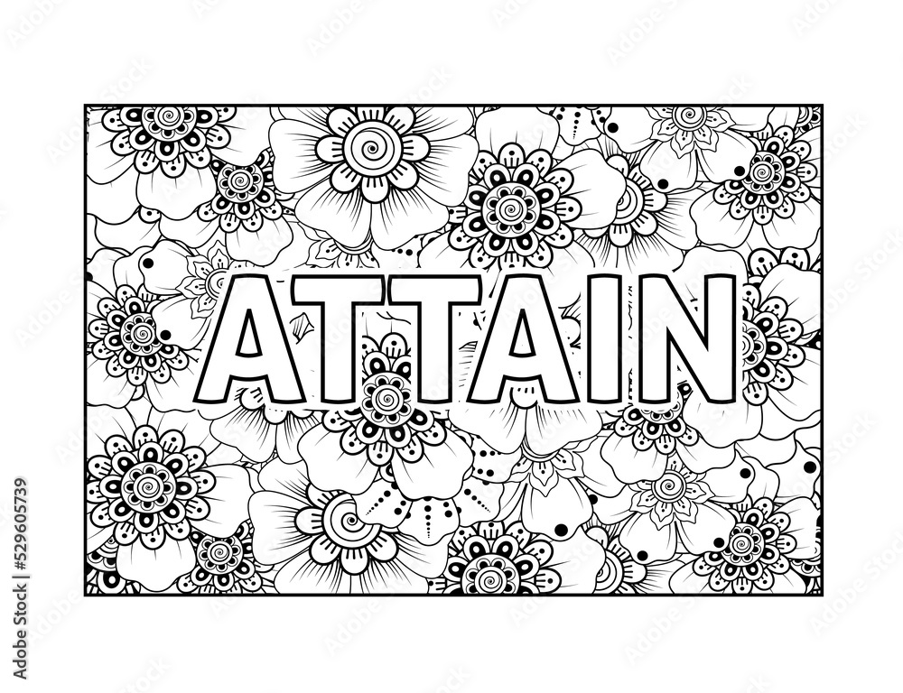motivational quotes coloring pages design .inspirational words coloring ...