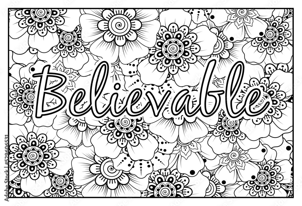 motivational quotes coloring pages design .inspirational words coloring ...